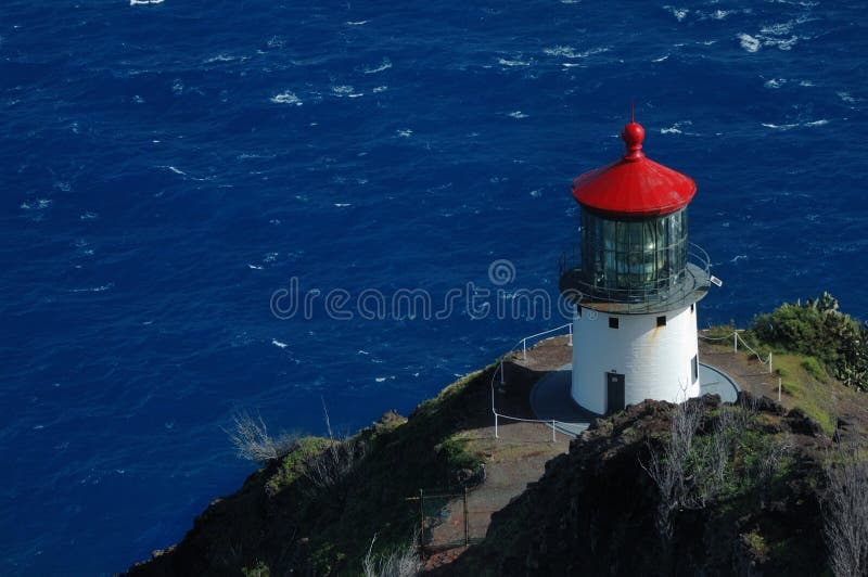 Makapuu Lighthouse, Oahu, Hawaii Stock Photo - Image of outdoors ...