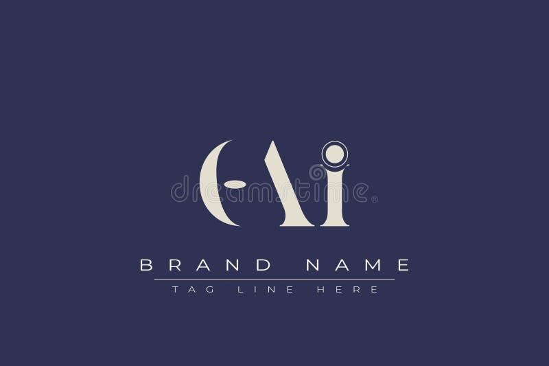 OAI Abstract Letter Logo Design Stock Vector - Illustration of business ...