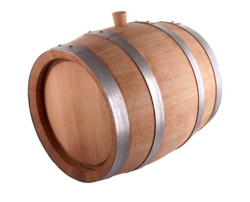 Oak Barrel stock photo. Image of barrique, storage, rows - 23825672