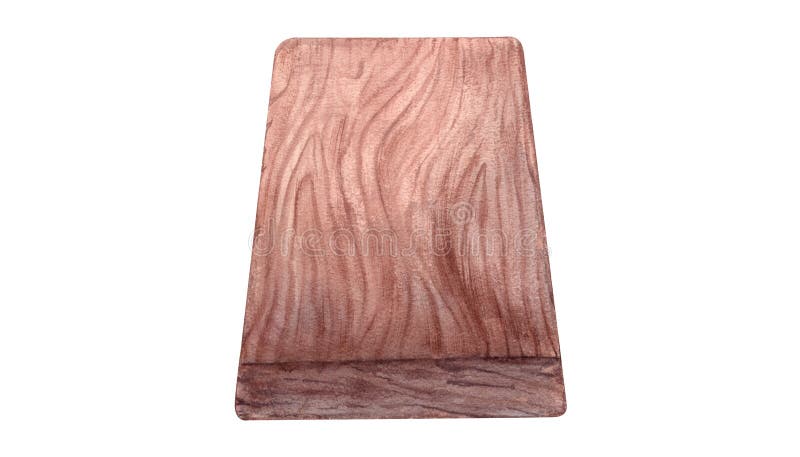 Oak Board with Texture. Rectangle Surface in Perspective View. Rustic ...