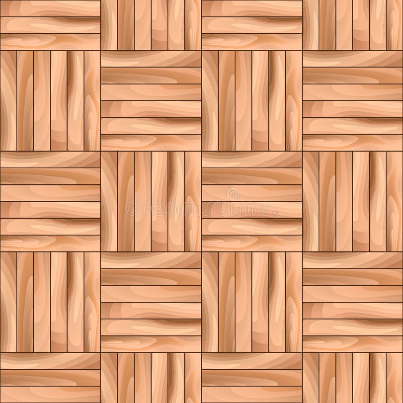 Oak Cubical Parquet Wooden Vector Seamless Pattern Background. Stock ...