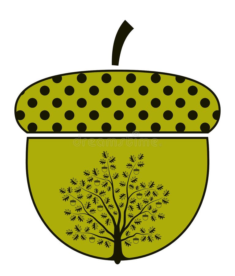 Acorn Oak Tree Stock Illustrations – 18,377 Acorn Oak Tree Stock ...