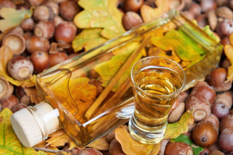 Oak tree alcohol stock photo. Image of liquor, fall, gourmet - 79118340