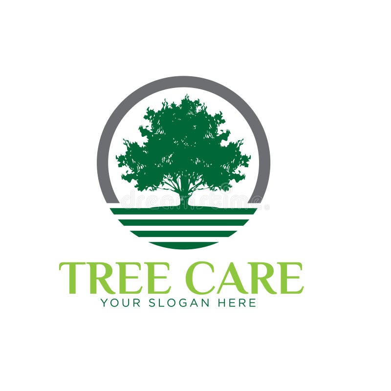 Oak tree logo designs stock vector. Illustration of green - 164406460