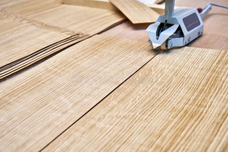 Oak veneer. Oak texture stock image. Image of process - 178402163
