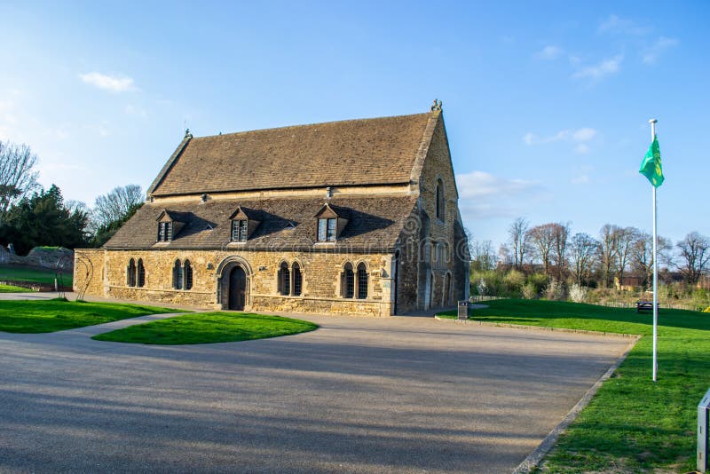 OAKHAM, RUTLAND, ENGLAND- 3 April 2021: Oakham Castle Editorial Stock ...
