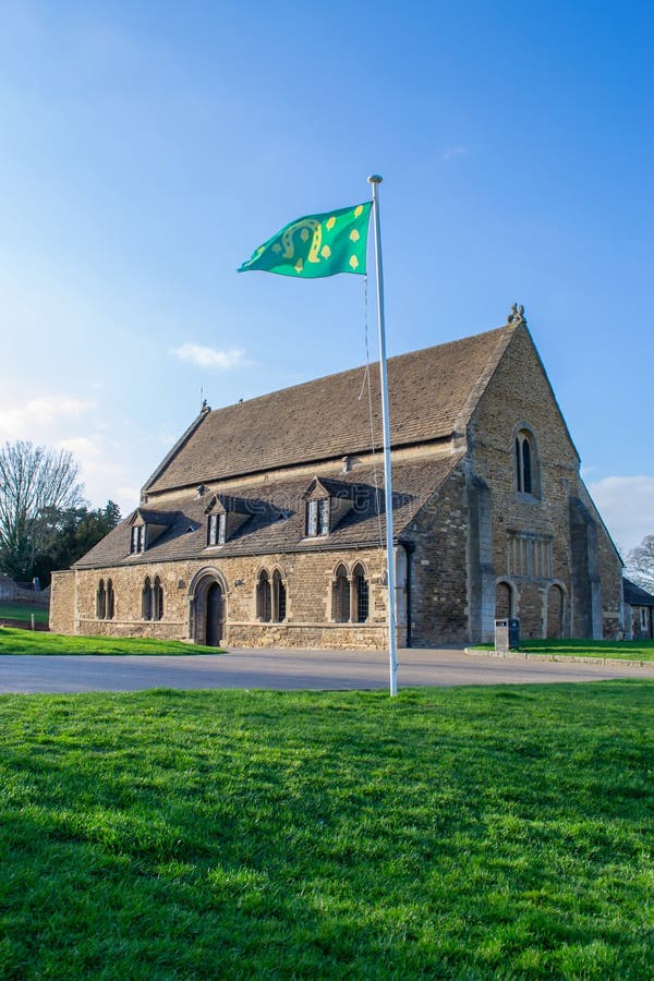OAKHAM, RUTLAND, ENGLAND- 3 April 2021: Oakham Castle Editorial Stock ...