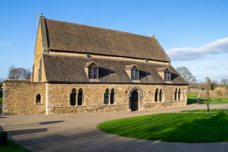 OAKHAM, RUTLAND, ENGLAND- 3 April 2021: Oakham Castle Editorial ...