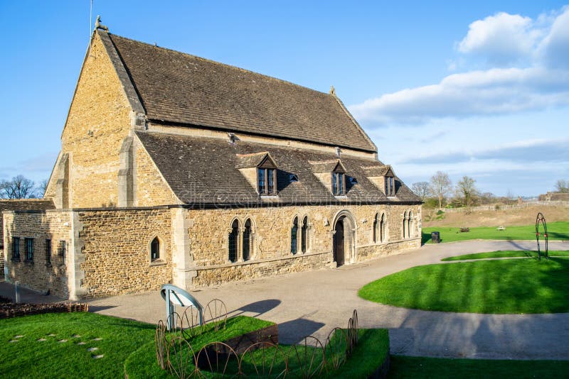 OAKHAM, RUTLAND, ENGLAND- 3 April 2021: Oakham Castle Editorial Stock ...