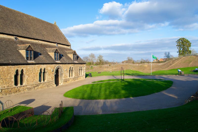 OAKHAM, RUTLAND, ENGLAND- 3 April 2021: Oakham Castle Editorial Stock ...