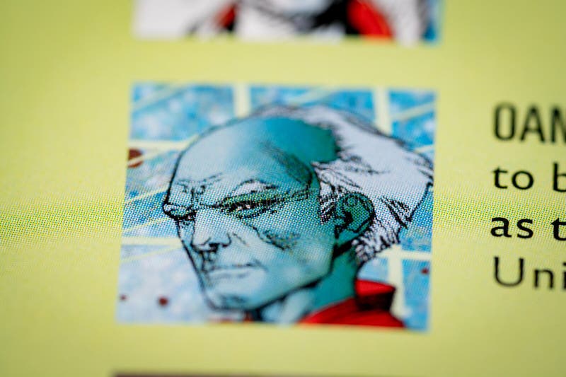 The Oans Superhero from a Comic Book. Editorial Photography - Image of ...