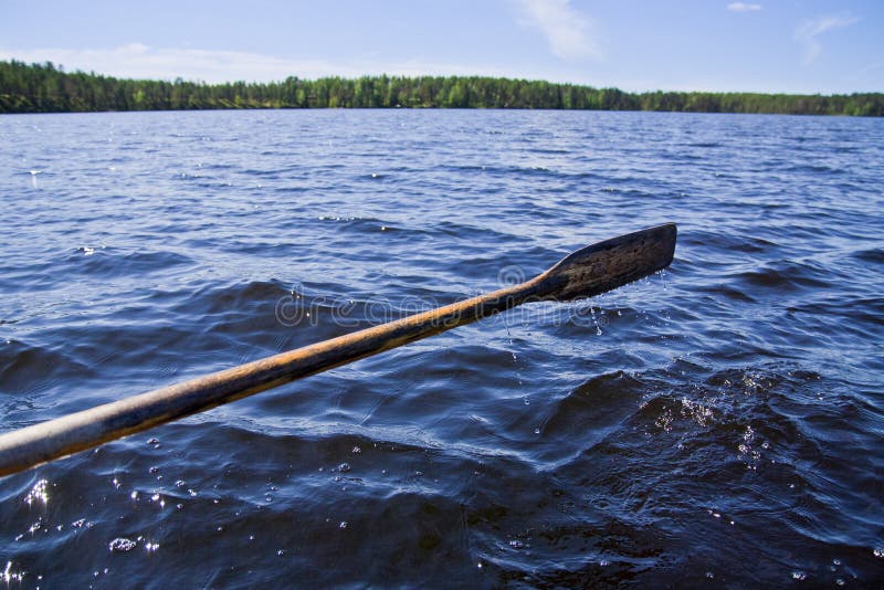 Oar stock photo. Image of boat, summer, water, fishing - 25434432