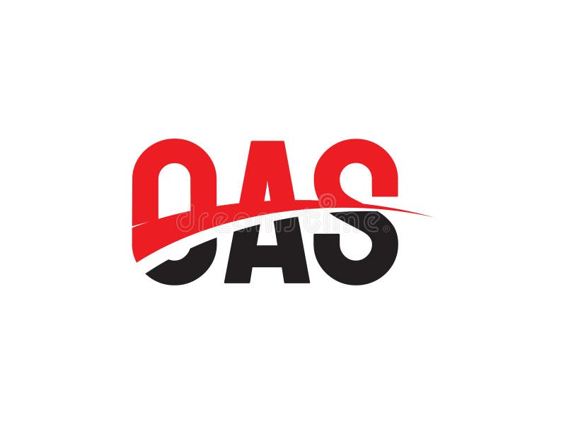 OAS Letter Initial Logo Design Vector Illustration Stock Vector ...