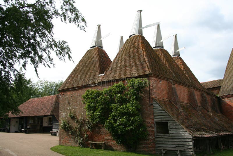 Oast House 3 stock image. Image of building, beer, bine - 887973