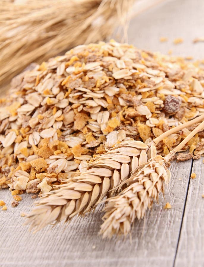 Oat flakes stock photo. Image of muesli, corn, cereals - 24620474