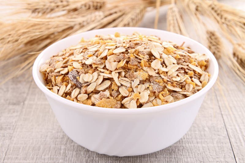 Oat flakes stock photo. Image of shot, studio, gourmet - 25061538