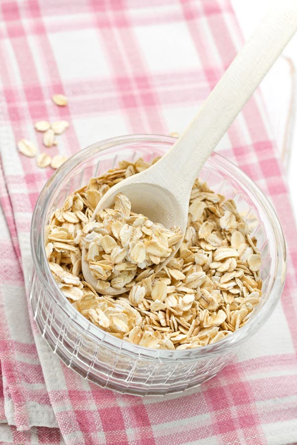 Oat flakes stock photo. Image of full, nutrition, grain - 28226906