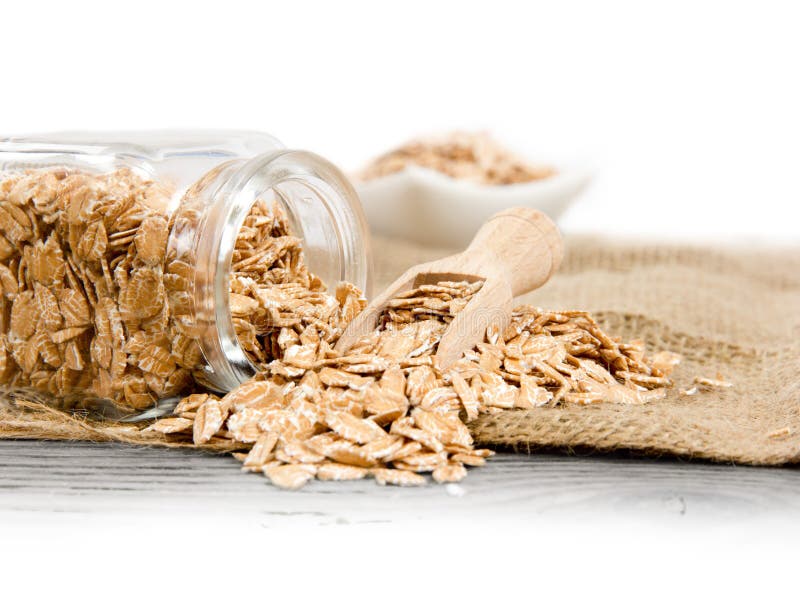 Oat flakes stock image. Image of background, grain, cook - 60186845