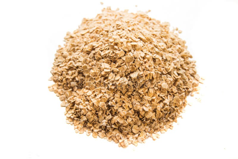 Oat Texture on White Background Stock Photo - Image of oatmeal, diet ...