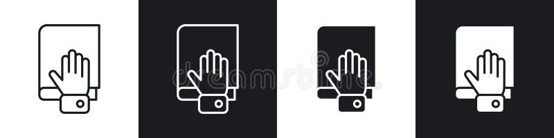 Oath icon stock illustration. Illustration of icon, constitution ...