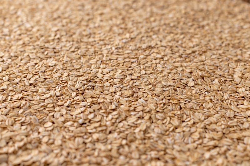Oatmeal Background, Tilt-shift Stock Photo - Image of muesli, healthy ...