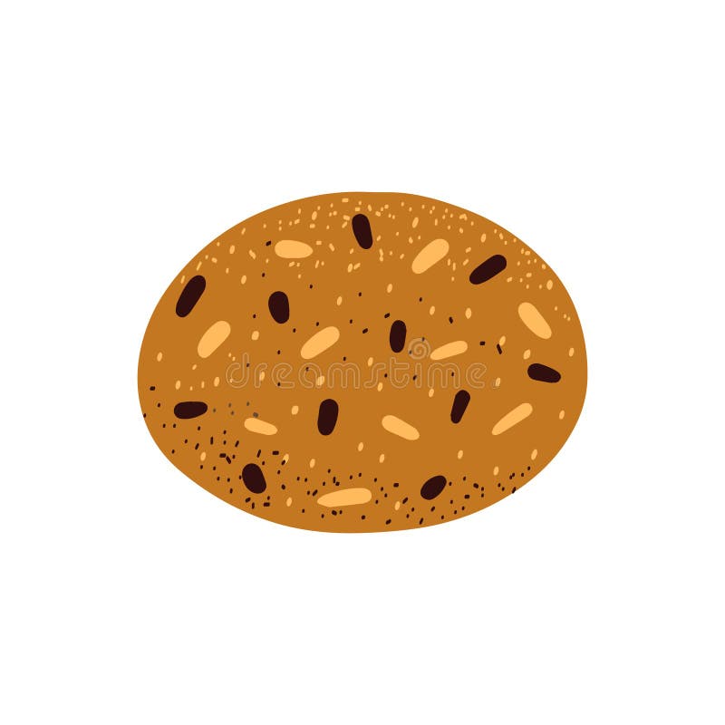 Oatmeal Cookies. Vector Illustration Stock Vector - Illustration of ...