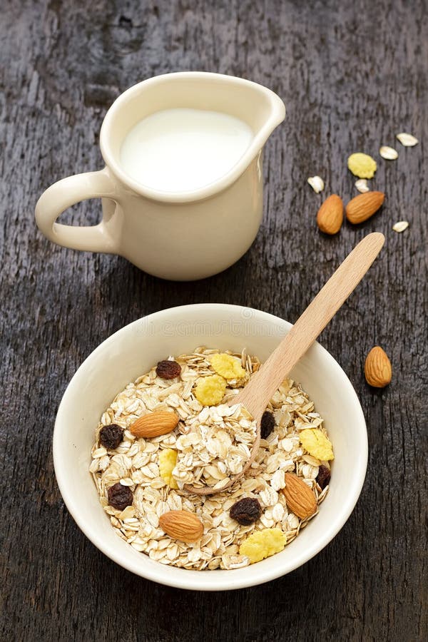 Oatmeal stock photo. Image of background, nutrition, natural - 35795908