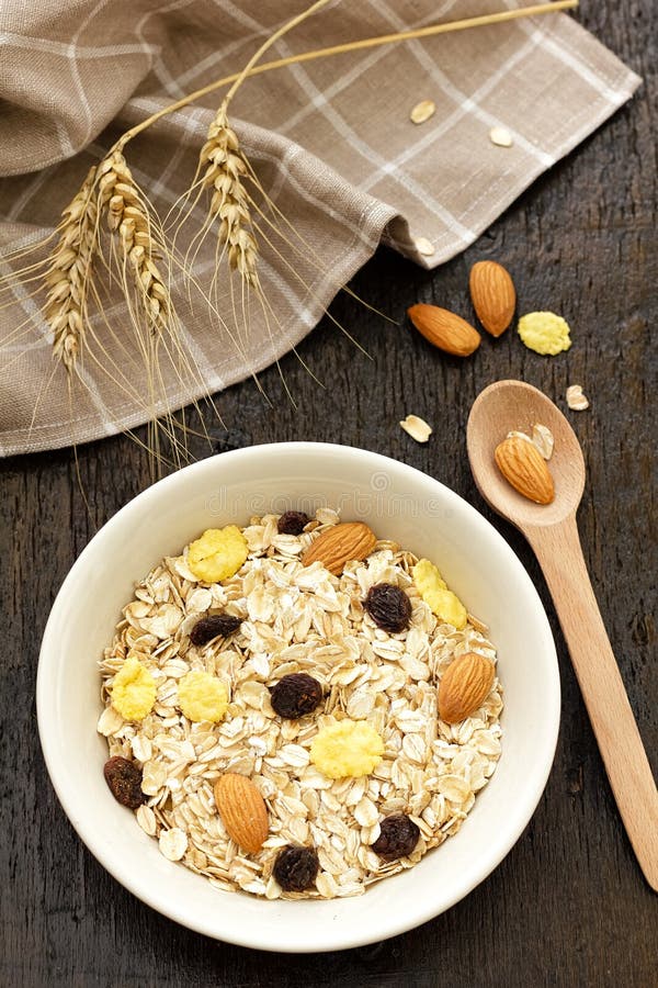 Oatmeal stock photo. Image of objects, porridge, dietary - 30130754