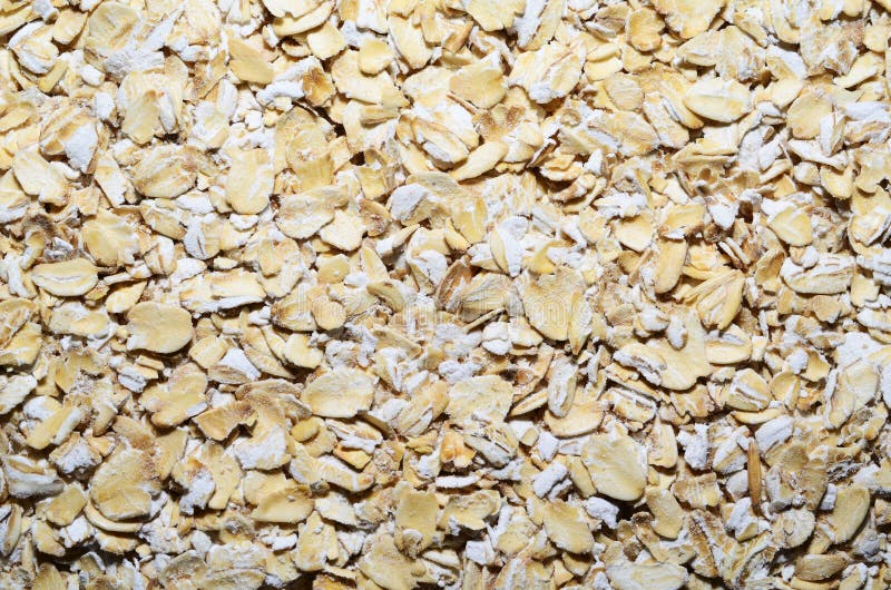 Oatmeal Texture on Whole Background, Close Up. Stock Image - Image of ...