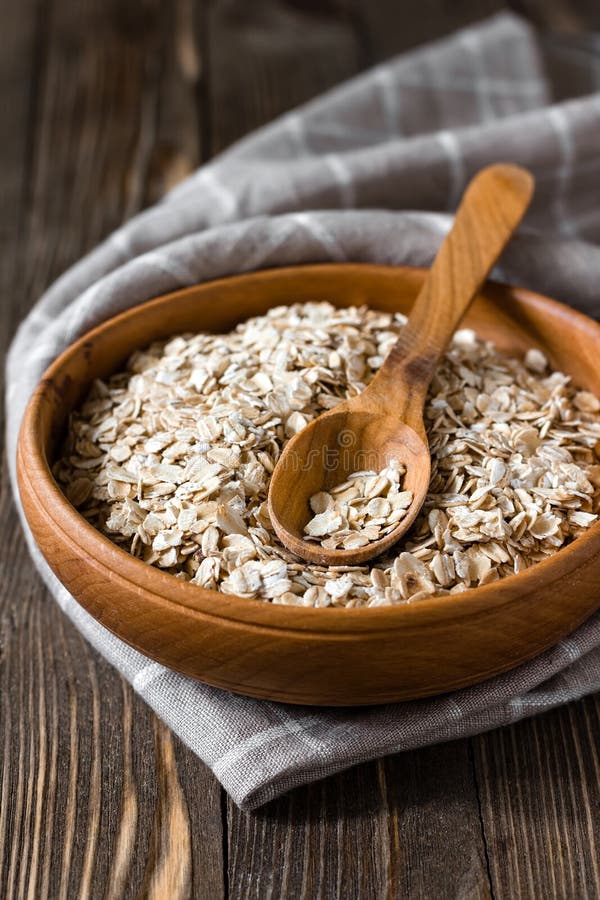 Oatmeal stock image. Image of closeup, eating, brown - 35795697