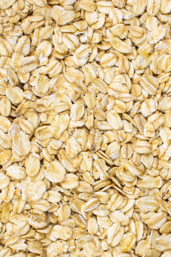 Oatmeal with Visible Details. Texture or Background Stock Photo - Image ...