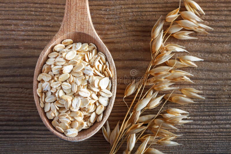 Oatmeal stock photo. Image of closeup, horizontal, ingredient - 24122530
