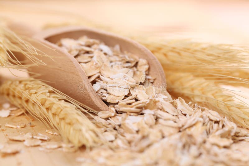 Oats stock image. Image of scoop, organic, life, flake - 19502145
