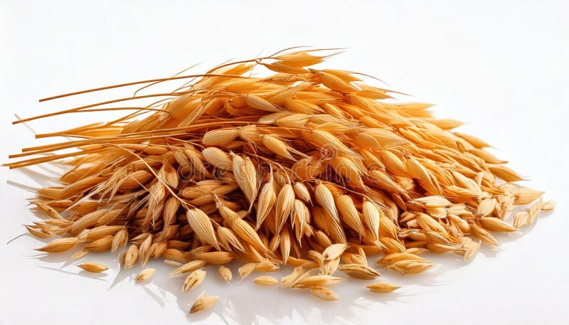 Oats Gathered in a Pile Ready for Processing and Use in Various ...
