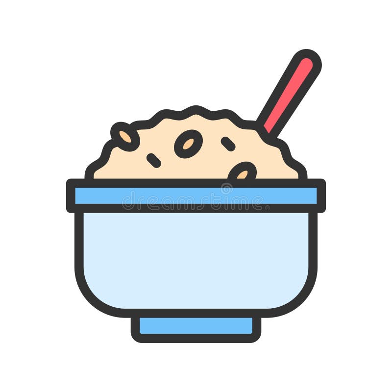 Oats Icon Image. stock vector. Illustration of healthy - 286878658