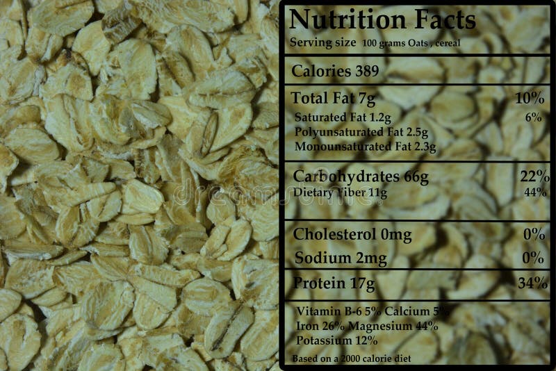 Oats - Nutrition stock image. Image of porridge, muesli - 82270441