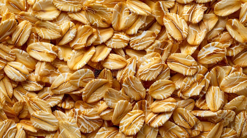 Oats are Shown in this Close Up Image Stock Image - Image of nuts ...