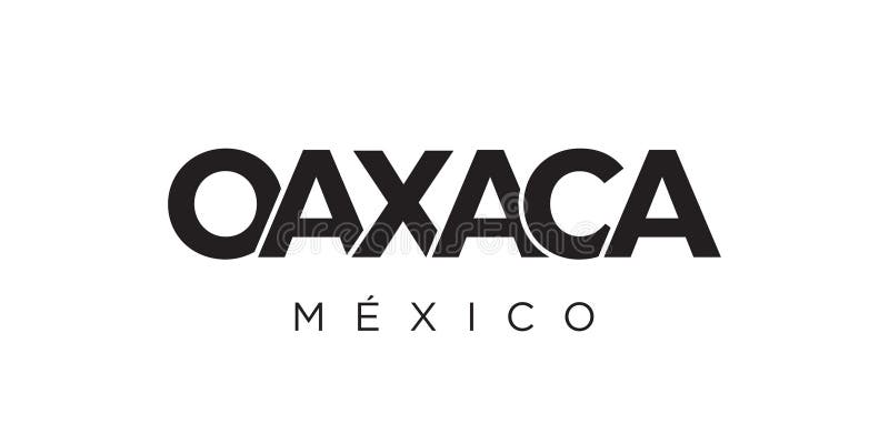 Oaxaca in the Mexico Emblem. the Design Features a Geometric Style ...