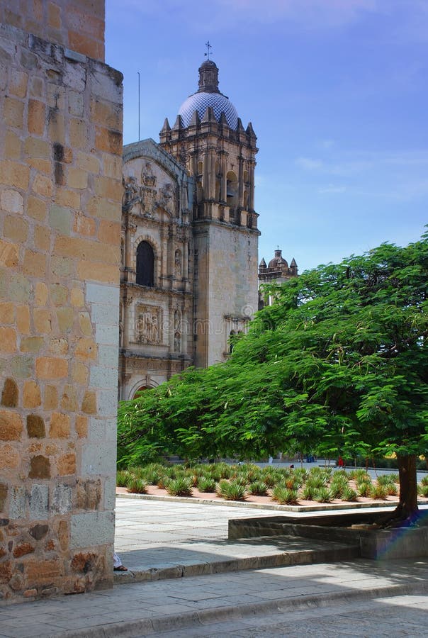 Oaxaca, Mexico. Main Square Stock Image - Image of architecture ...