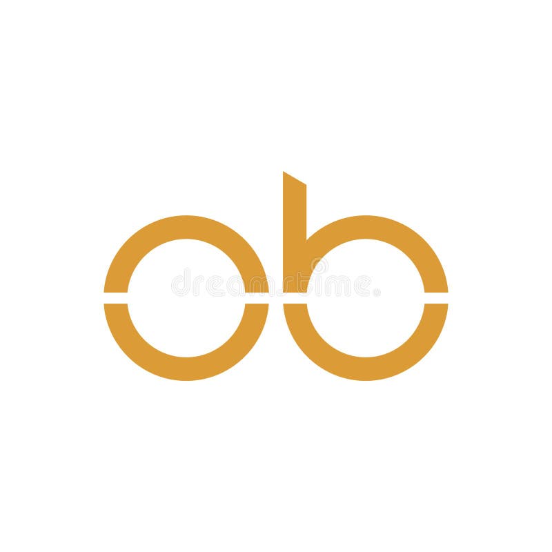 Letter Ob Logo Stock Illustrations – 606 Letter Ob Logo Stock ...