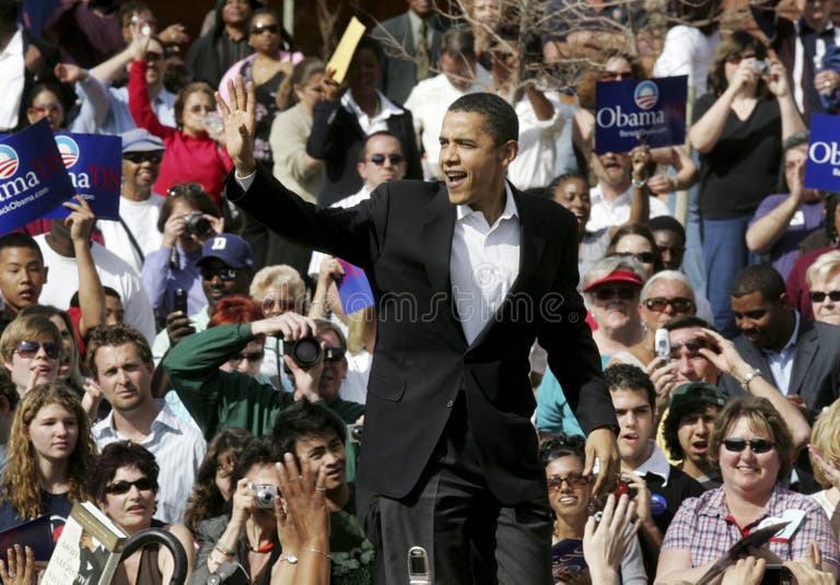 Obama 08 editorial stock image. Image of center, county - 5097914