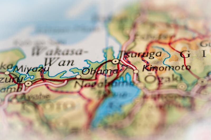 Obama, Japan Highlighted on a World Map Editorial Photo - Image of ...