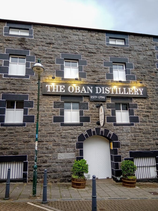 Oban Distillery, Argyll, Scotland. Editorial Stock Image - Image of ...