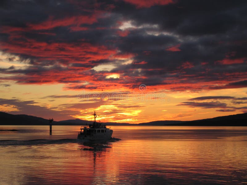 Oban stock photo. Image of horizontal, seascape, coastline - 27316786