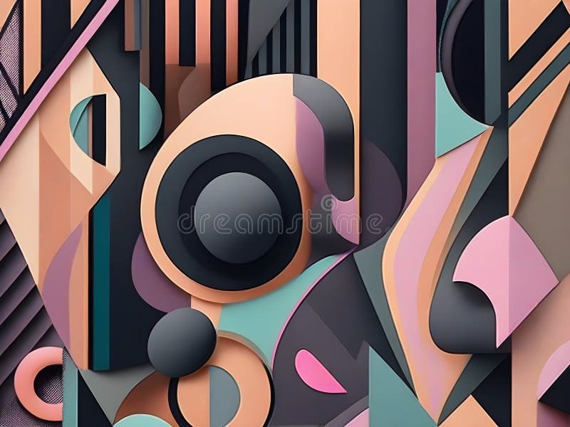Obedient Pattern Background, 2d, Abstract Graphics, Dark Pastel Colors ...