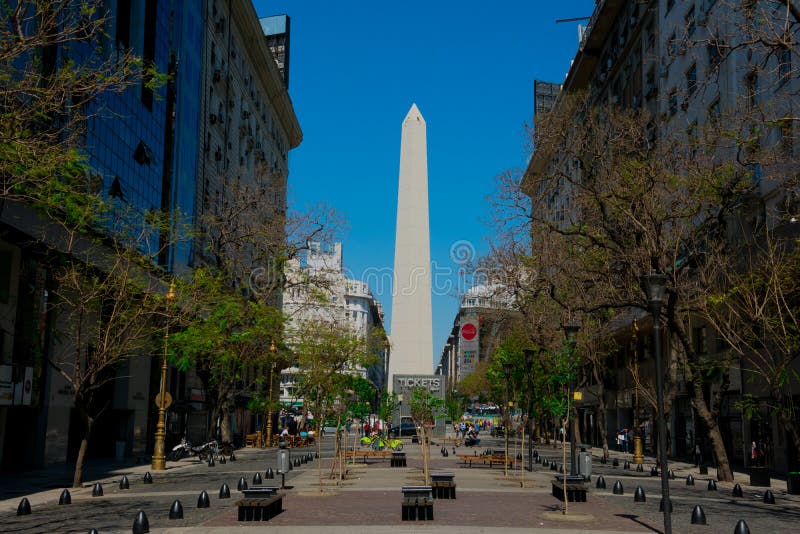 Obelisco Del EL Obelisco De Buenos Aires Foto editorial - Imagen de ...