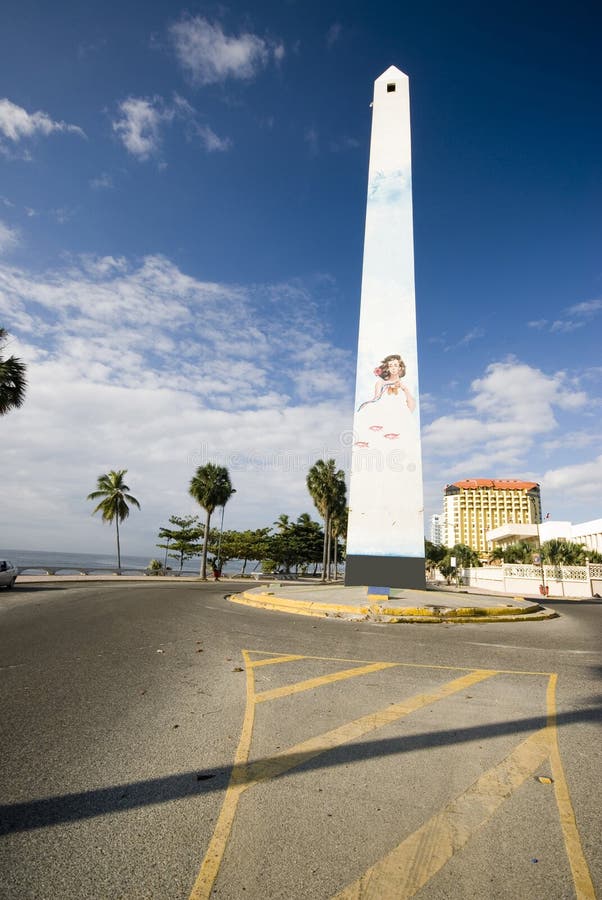Calle De Malecon, República Dominicana Imagen de archivo - Imagen de ...