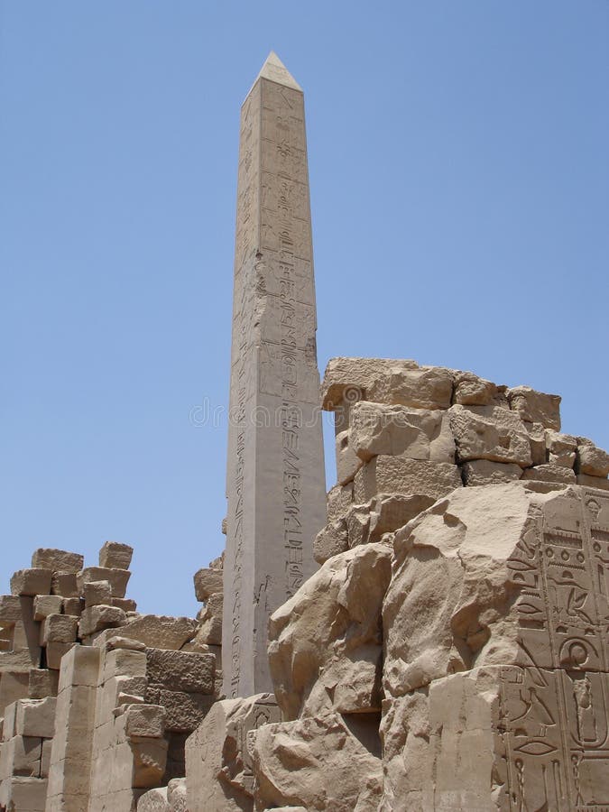 Obelisk. stock image. Image of luxor, national, authentic - 15885097