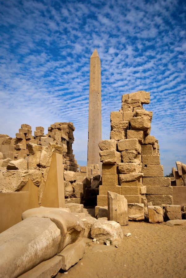Obelisk stock image. Image of hieroglyphics, ramses, amun - 17995271
