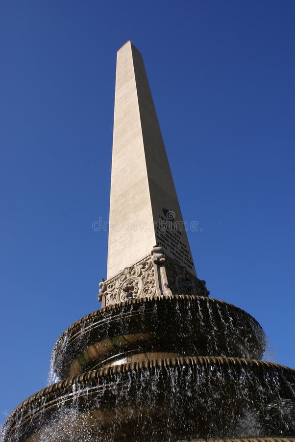 Obelisk Monument in Caracas Venezuela Stock Photo - Image of exterior ...